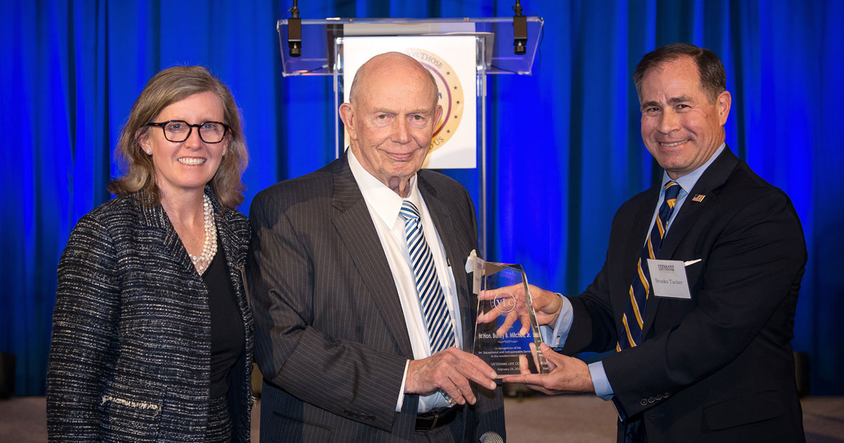 Burley Mitchell Honored with Veteran’s Life Center of North Carolina’s ...