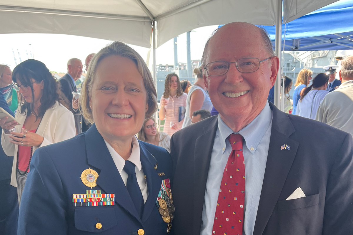 Gordon Schreck Attends Dedication of Coast Guard Cutter | Womble Bond ...