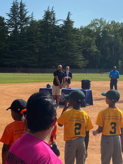 Play Ball! W-S Police Foundation Tee Ball League Kicks Off, with ...