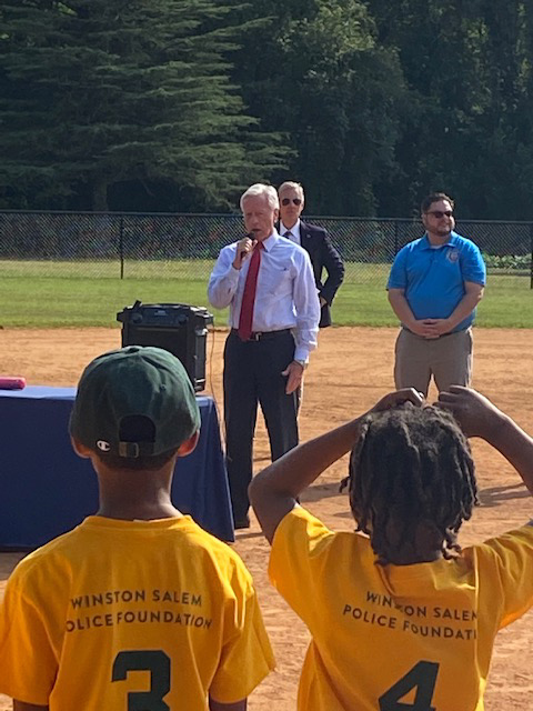 Play Ball! W-S Police Foundation Tee Ball League Kicks Off, with ...