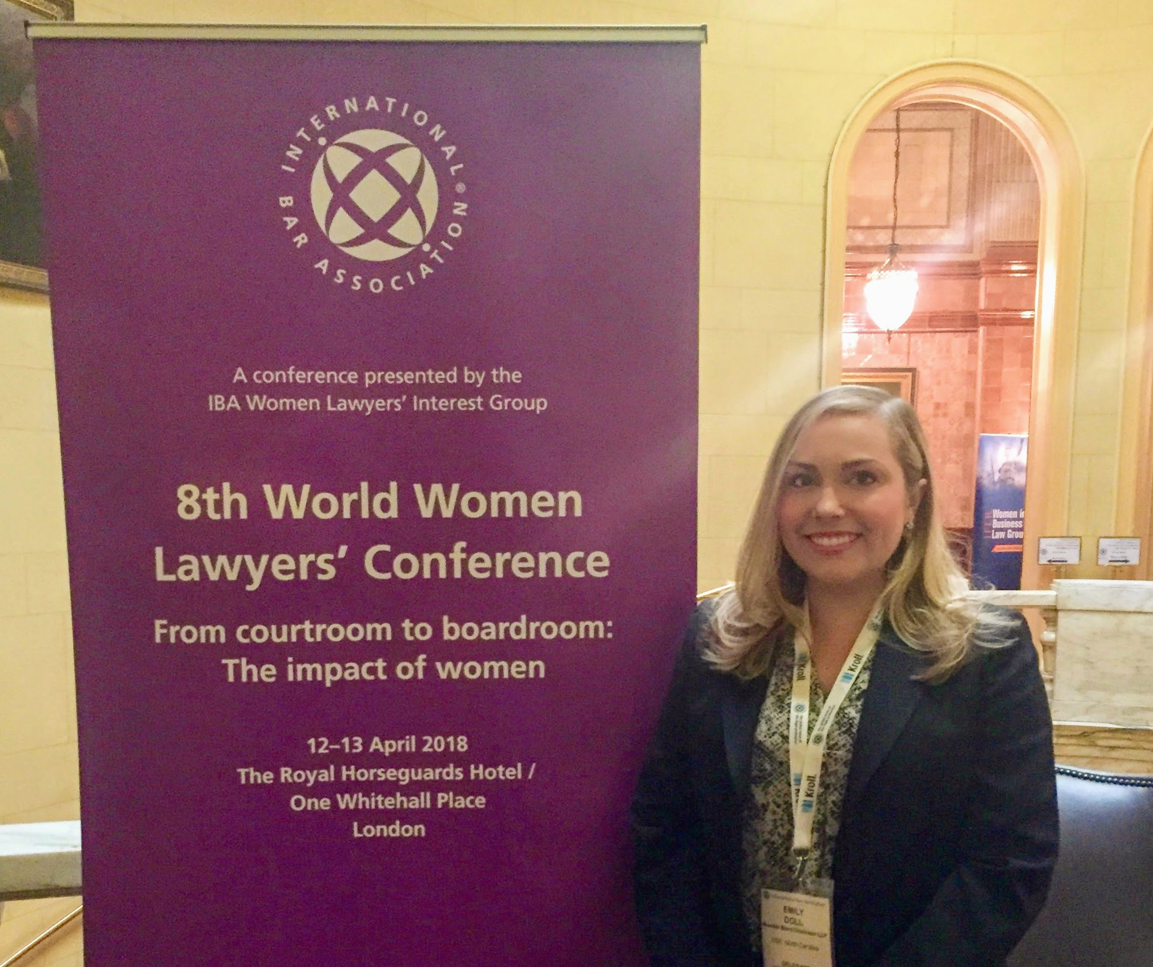 Womble Bond Dickinson’s Emily Doll Takes Part in IBA World Women ...