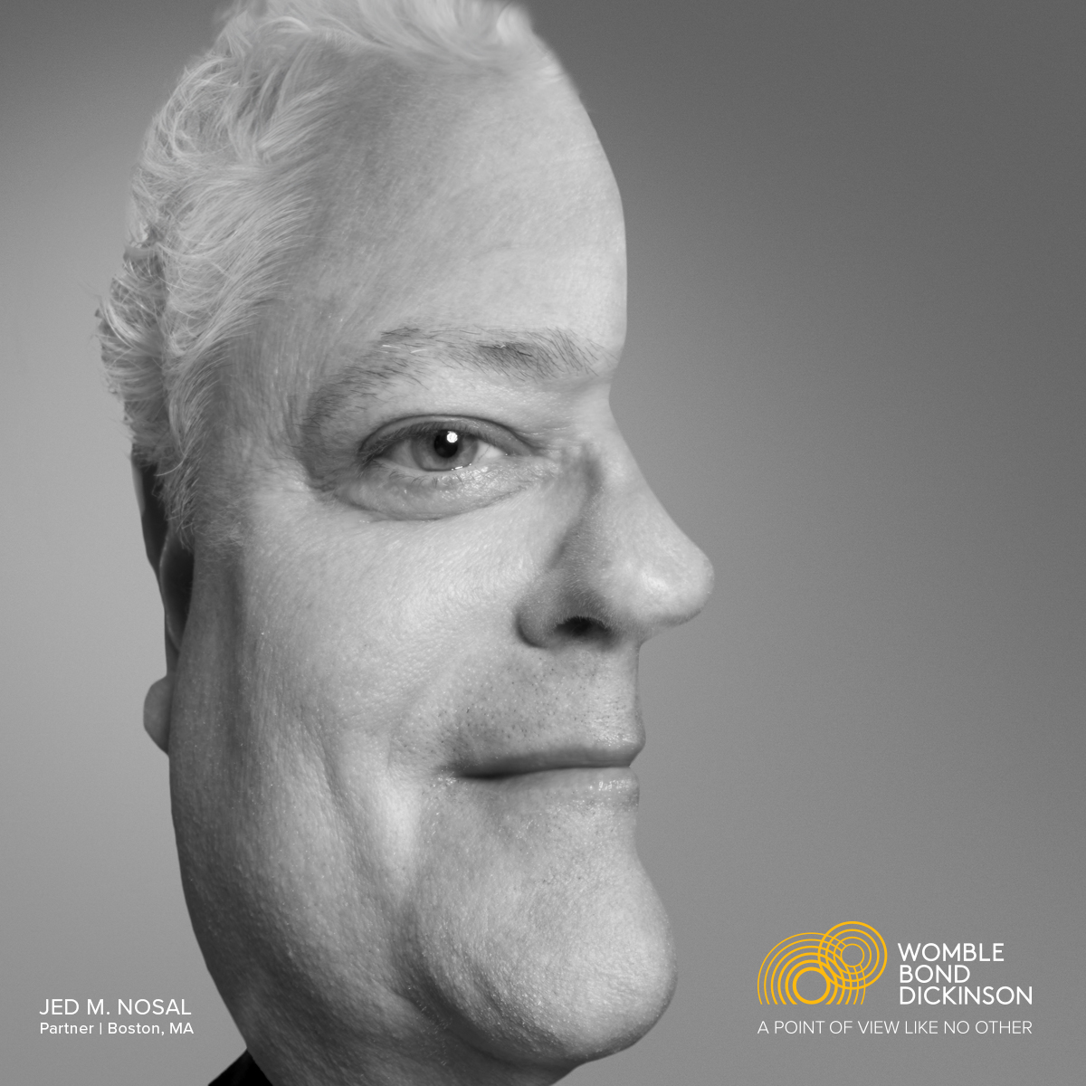 Jed Nosal: A Point of View Like No Other | Womble Bond Dickinson